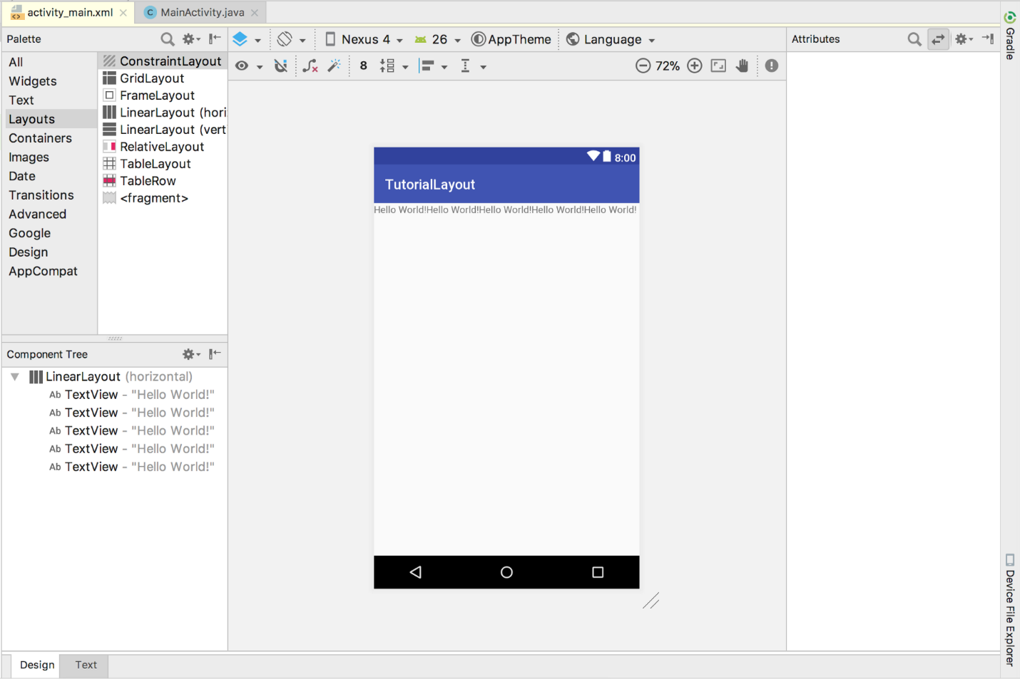 Cara Membuat Linear Layout Pada Aplikasi Android – TechForID