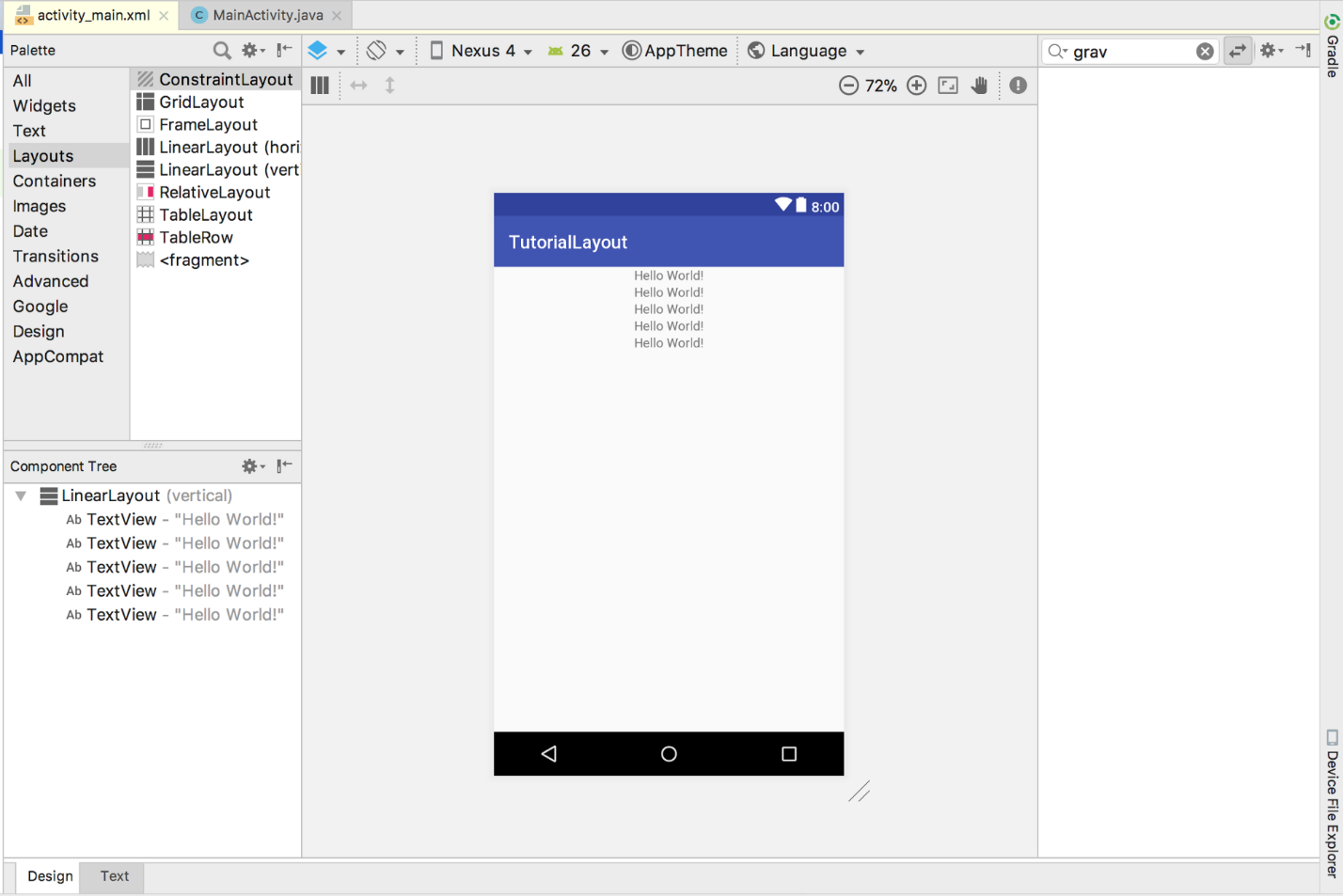 Cara Membuat Linear Layout Pada Aplikasi Android – TechForID