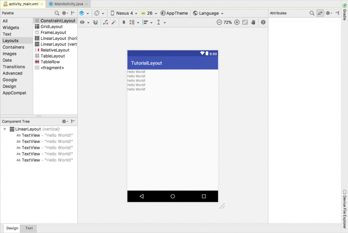 Langkah Mudah Membuat Linear Layout Untuk Aplikasi Android – TechForID