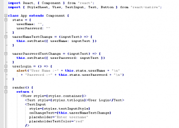 Cara Menggunakan Handling Text Input Pada Aplikasi React Native – TechForID