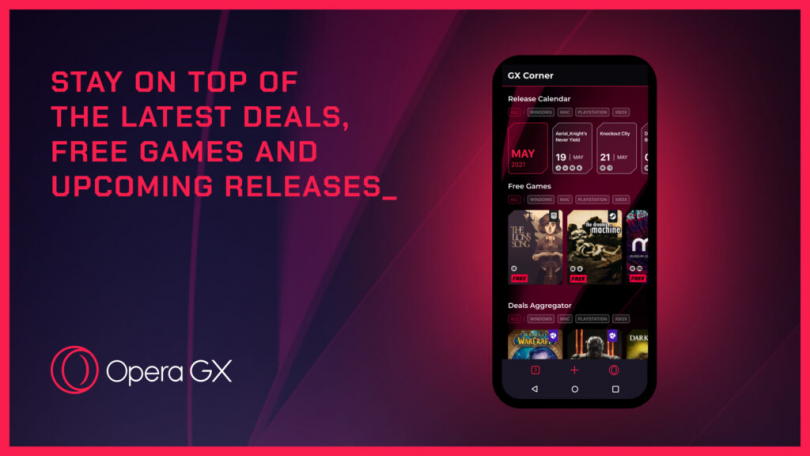 Opera GX Mobile : Aplikasi Browser Gaming Pertama Di Dunia untuk Gamers ...
